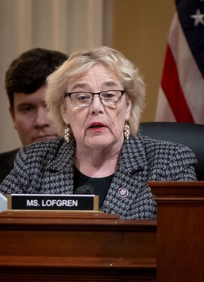 United States Representative Zoe Lofgren Democrat Editorial Stock Photo ...