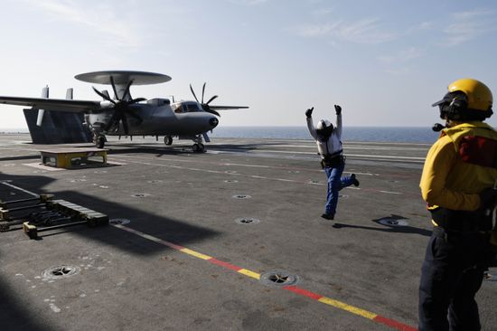 French Navy Aircraft Handling Officer R Editorial Stock Photo - Stock ...