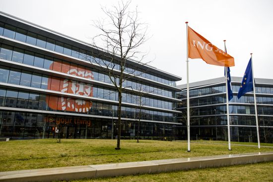 Amsterdam Ings Head Office Bijlmerdreef Ing Editorial Stock Photo ...