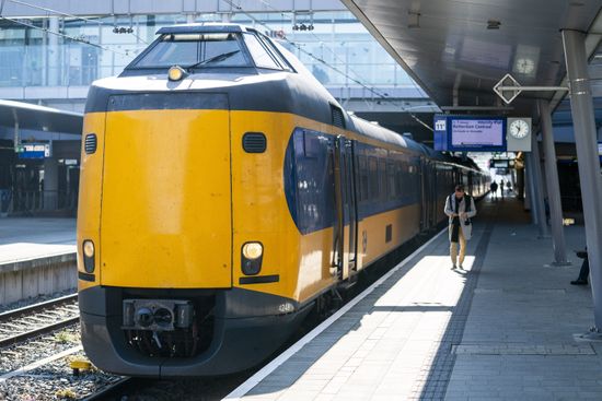 Utrecht Intercity Trains Utrecht Central Station Editorial Stock Photo ...