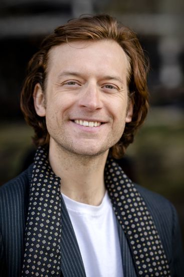 Amsterdam Portrait Tobias Nierop During Musical Editorial Stock Photo ...