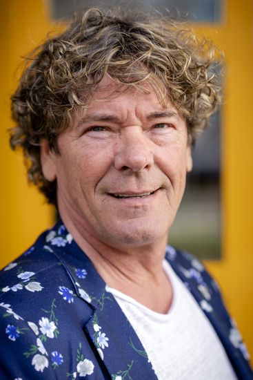 Amsterdam Portrait Roel Pieters During Musical Editorial Stock Photo ...
