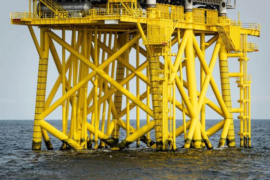 North Sea Platform Beta North Sea Editorial Stock Photo - Stock Image ...
