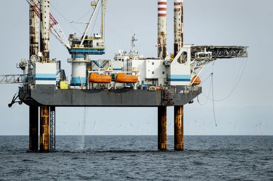 North Sea Platform Alpha North Sea Editorial Stock Photo - Stock Image ...