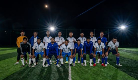 Members Football Teams Longnai Village Yonghe Editorial Stock Photo ...