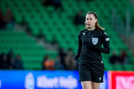 Groningen Referee Alexandra Collin During Womens Editorial Stock Photo ...