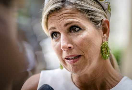 20220908 135857 Austin Queen Maxima Reacts Editorial Stock Photo ...