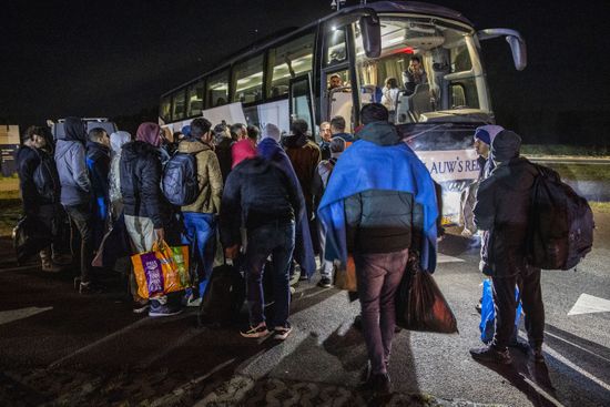 20220928 204117 Ter Apel Asylum Seekers Editorial Stock Photo - Stock ...