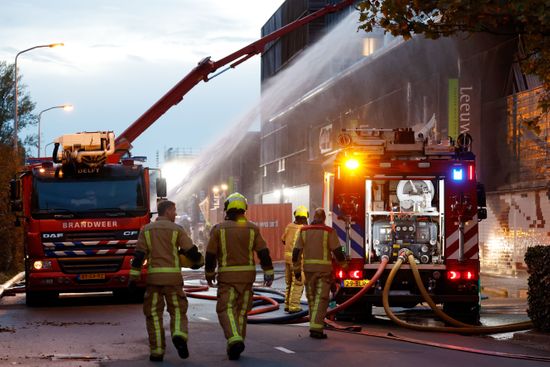 20221023 184815 Delft Fire Brigade Large Editorial Stock Photo - Stock ...
