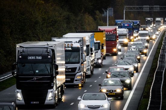 Eindhoven Crowds On A67 Motorway Near Editorial Stock Photo - Stock ...