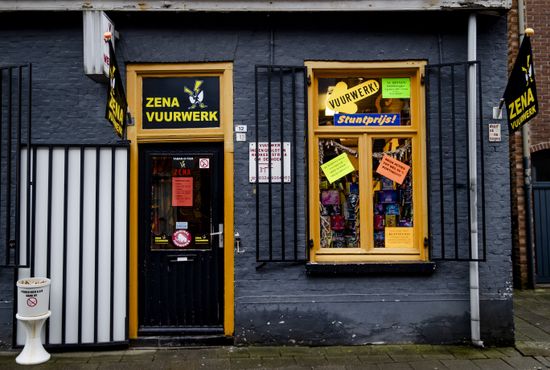 Baarlehertog Exterior Store Where Fireworks Sold Editorial Stock Photo ...