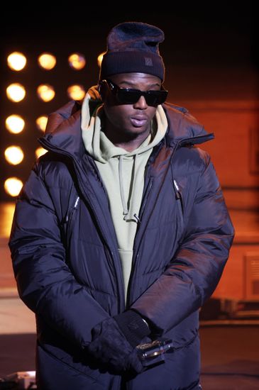 Rapper Ninho Receives Grand Prix Sdrm Editorial Stock Photo - Stock ...