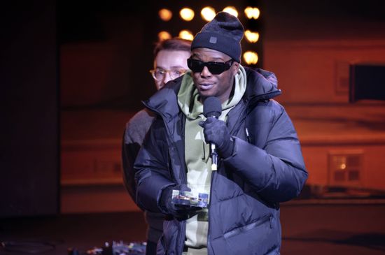 Rapper Ninho Receives Grand Prix Sdrm Editorial Stock Photo - Stock ...