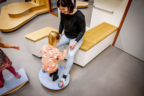 Children Play Creche Teacher Childcare Location Editorial Stock Photo ...