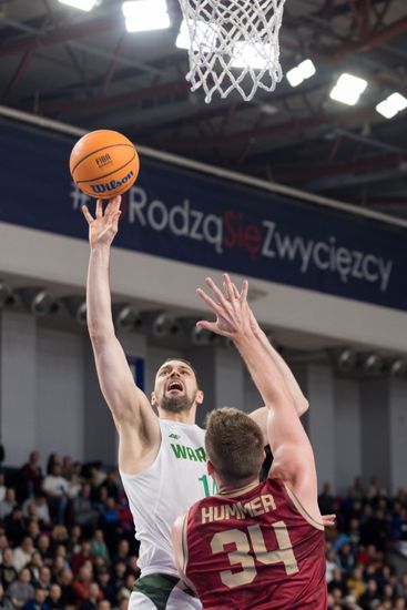 Grzegorz Kulka Ian Hummer During Fiba Editorial Stock Photo - Stock ...