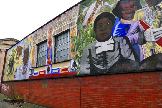 Iconic Reading Building Beside Black History Editorial Stock Photo ...