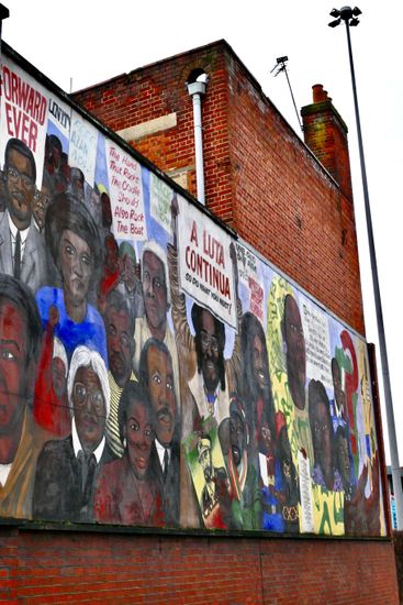 Iconic Reading Building Beside Black History Editorial Stock Photo ...