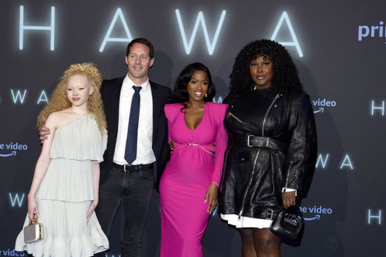 Sania Halifa Thomas Pesquet Maimouna Doucoure Editorial Stock Photo ...