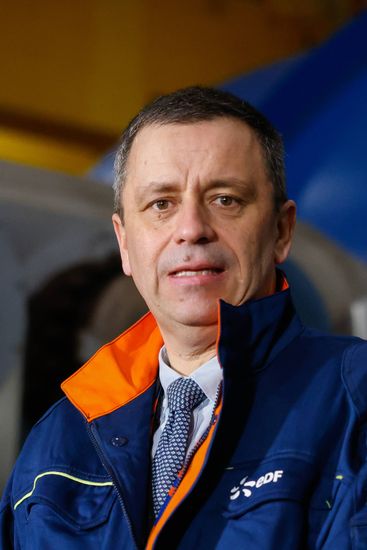 Luc Remont Ceo Edf Bruno Le Editorial Stock Photo - Stock Image ...