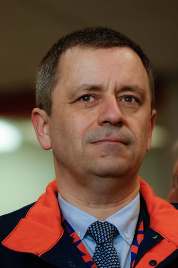 Luc Remont Ceo Edf Bruno Le Editorial Stock Photo - Stock Image ...