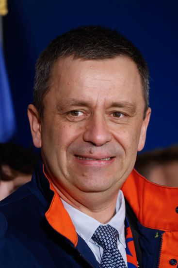 Luc Remont Ceo Edf Bruno Le Editorial Stock Photo - Stock Image ...