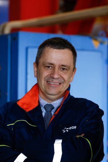 Luc Remont Ceo Edf Bruno Le Editorial Stock Photo - Stock Image ...