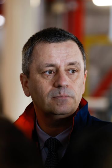 Luc Remont Ceo Edf Bruno Le Editorial Stock Photo - Stock Image ...