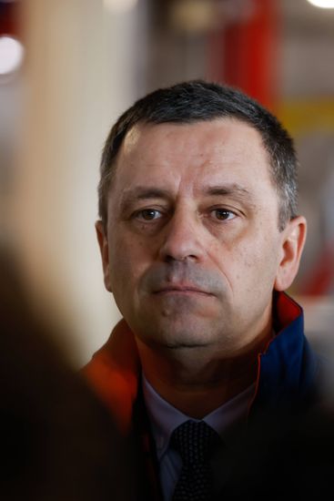 Luc Remont Ceo Edf Bruno Le Editorial Stock Photo - Stock Image ...