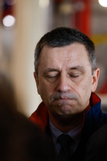 Luc Remont Ceo Edf Bruno Le Editorial Stock Photo - Stock Image ...