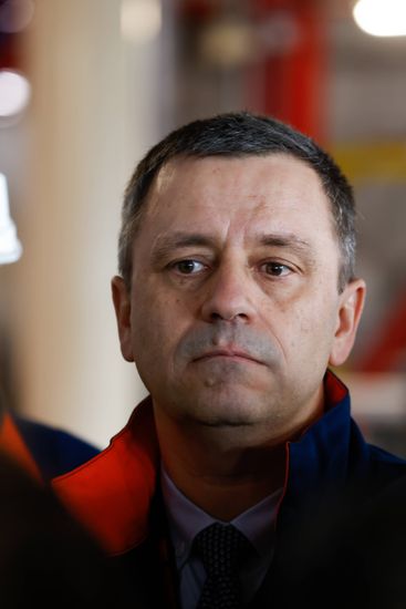 Luc Remont Ceo Edf Bruno Le Editorial Stock Photo - Stock Image ...