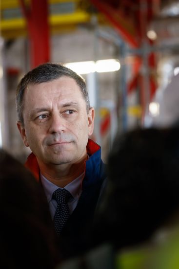 Luc Remont Ceo Edf Bruno Le Editorial Stock Photo - Stock Image ...