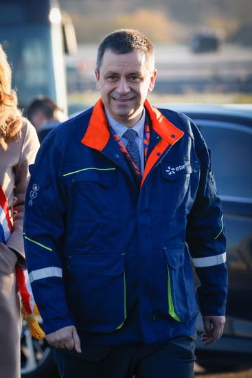 Luc Remont Ceo Edf Bruno Le Editorial Stock Photo - Stock Image ...