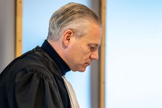 Lawyer Walter Damen Pictured Preliminary Session Editorial Stock Photo ...