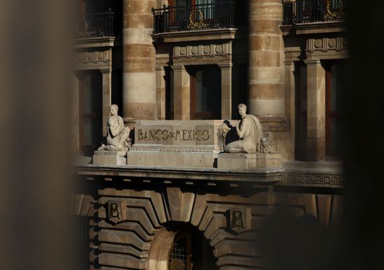 Bank Mexico Logo Seen On Facade Editorial Stock Photo - Stock Image ...