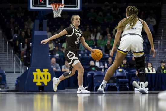 Western Michigan Guard Alli Carlson 12 Editorial Stock Photo - Stock ...