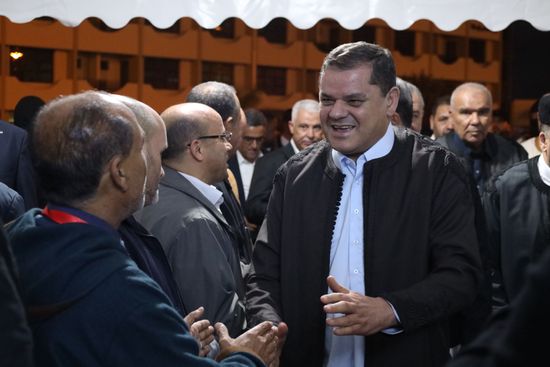 Libyan Prime Minister Abdel Hamid Aldabaiba Editorial Stock Photo ...