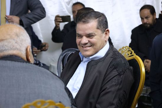 Libyan Prime Minister Abdel Hamid Aldabaiba Editorial Stock Photo ...