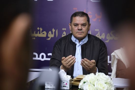 Libyan Prime Minister Abdel Hamid Aldabaiba Editorial Stock Photo ...