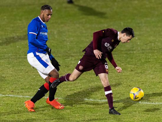 Rangers B Team Forward Zak Lovelace Editorial Stock Photo - Stock Image ...