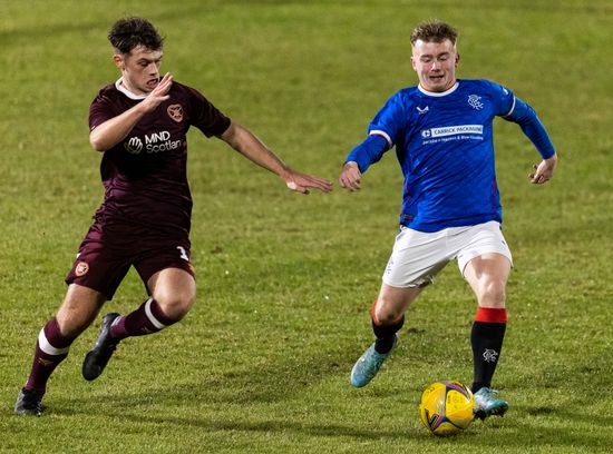 Rangers B Team Midfielder Charlie Lindsay Editorial Stock Photo - Stock ...