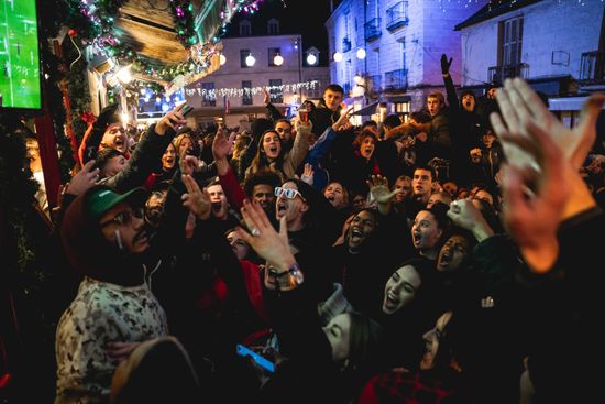 Fans Town During Football World Cup Editorial Stock Photo - Stock Image ...