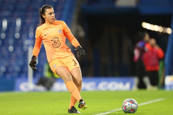 Goalkeeper Zecira Musovic Chelsea Plays Ball Editorial Stock Photo ...