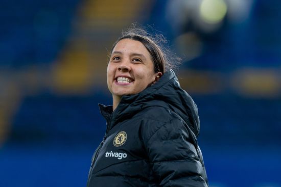 Chelsea Forward Sam Kerr 20 After Editorial Stock Photo - Stock Image ...