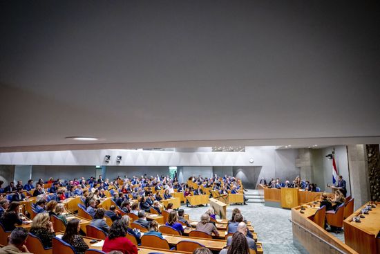 Hague Members House Representatives Vote On Editorial Stock Photo ...