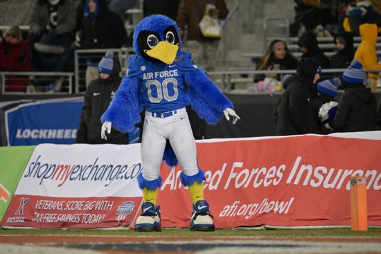 Air Force Falcons Mascot Performing On Editorial Stock Photo - Stock ...