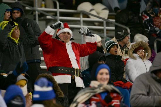 Santa Clause Having Fun During Lockheed Editorial Stock Photo - Stock ...