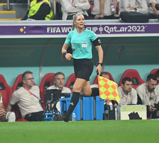 Assistant Referee Neuza Back Waves Flag Editorial Stock Photo - Stock ...