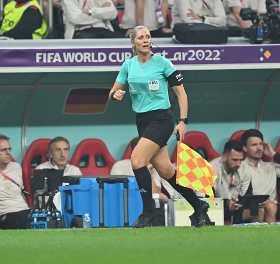 Assistant Referee Neuza Back Waves Flag Editorial Stock Photo - Stock ...