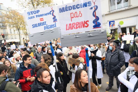 Doctors Not Minions Demonstration General Doctors Editorial Stock Photo ...