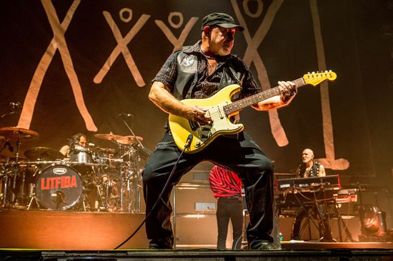 Ghigo Renzulli Italian Rock Band Litfiba Editorial Stock Photo - Stock ...